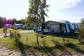 Overnatning - Bramslev Bakker Camping