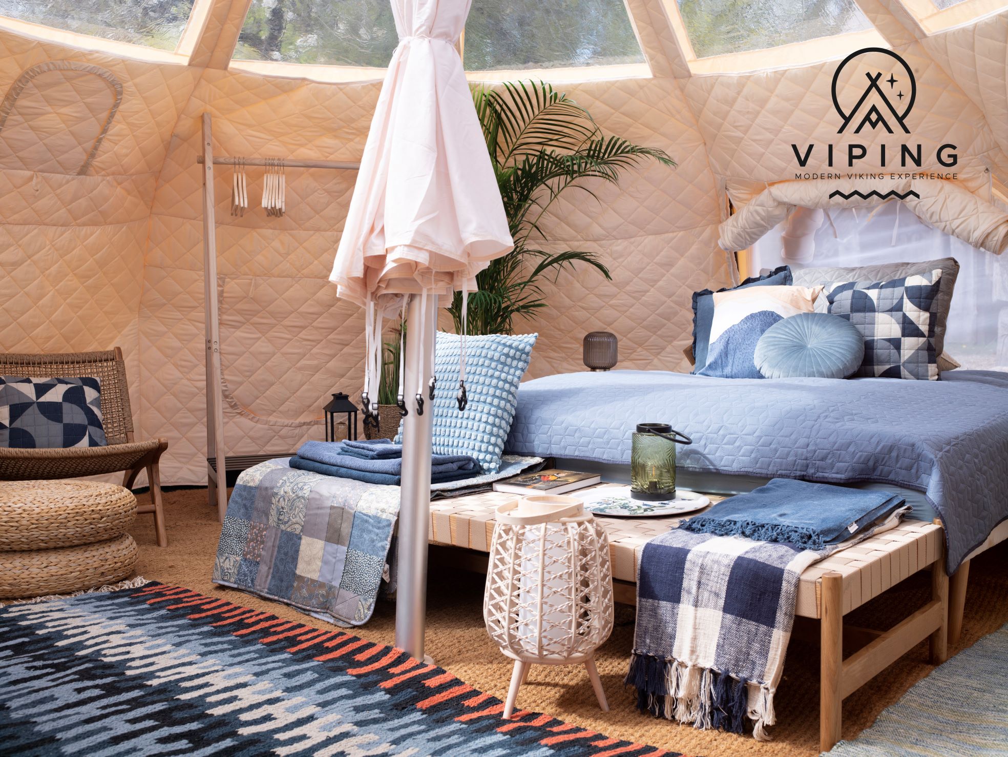 Overnatning Mariagerfjord | Naturhotel Bramslev Bakker | Glamping