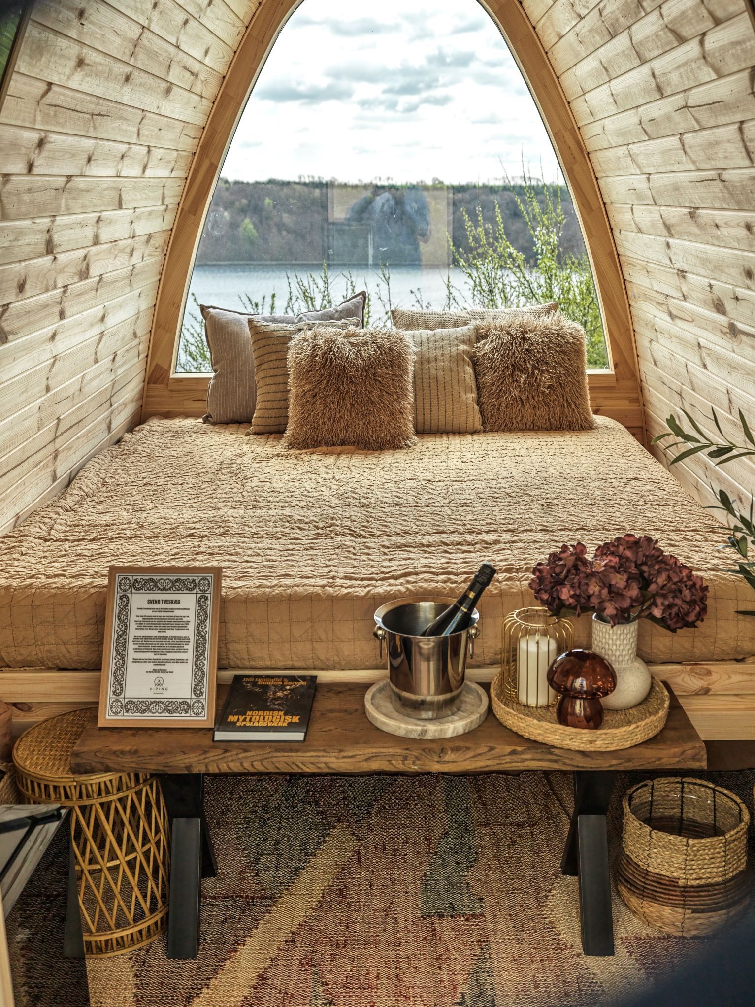 Overnatning Mariagerfjord | Naturhotel Bramslev Bakker | Glamping